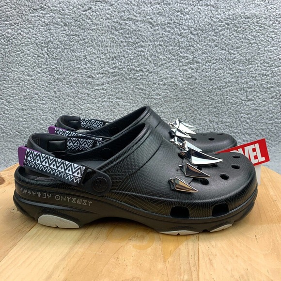 CROCS | Shoes | Crocs X Marvel Black Panther Allterrain Clog Mens Size ...